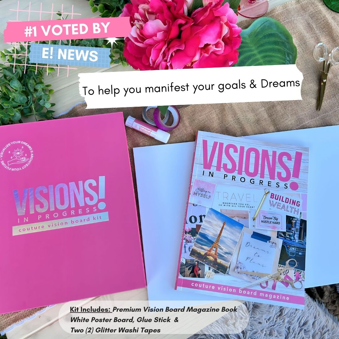 Visions In Progress "Couture Vision Board" Magazine & Kit // Vision Bo ...